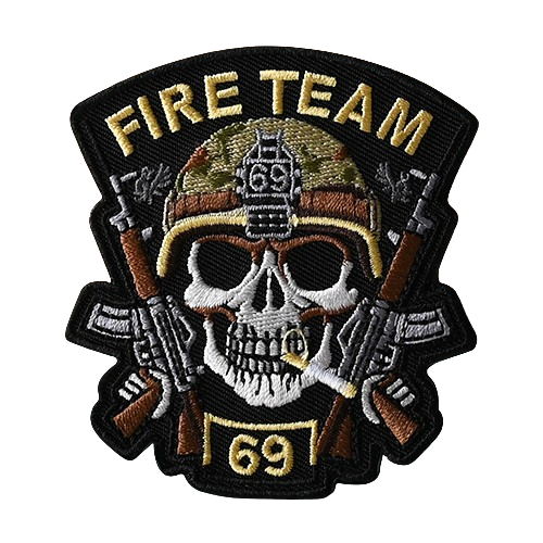 Military Patches - Aqua Patches